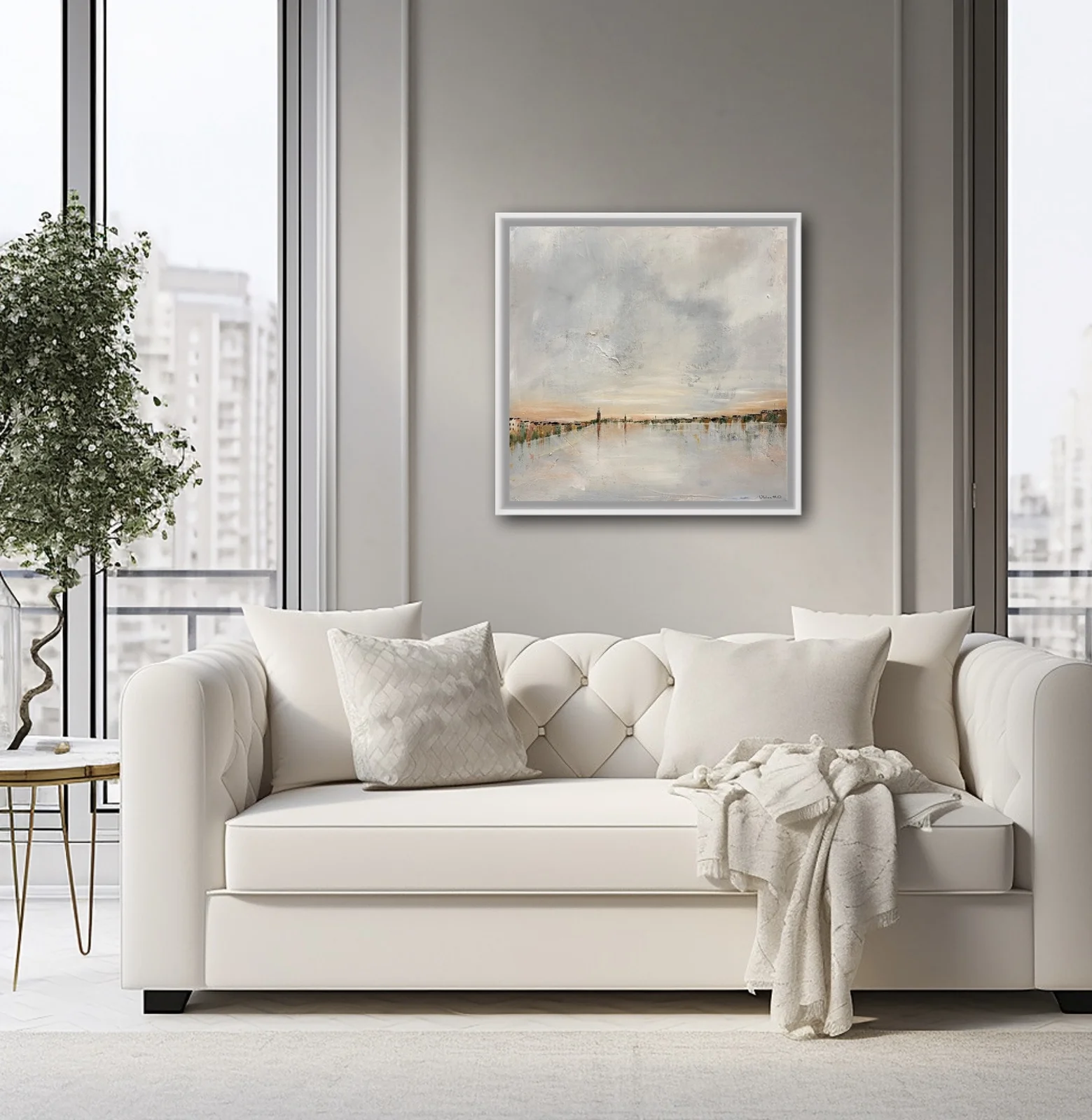 Stockholmsvy av Ulrica Halling Olsson_art Stockholm