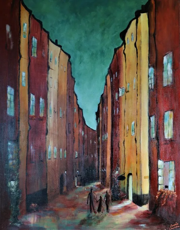 På väg hem. av Jennie Larsdotter