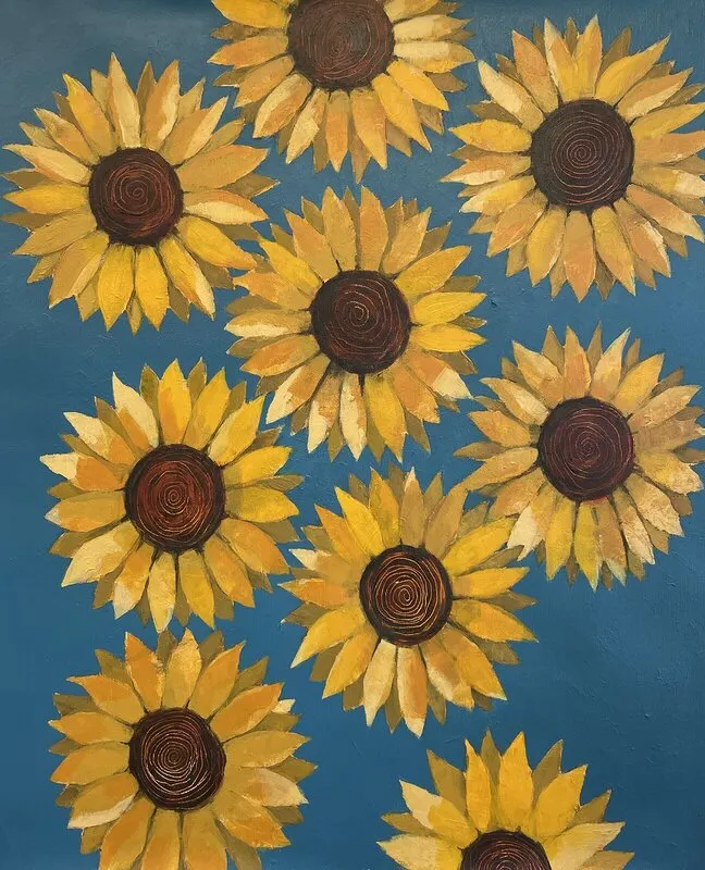 Solrosor av Lotta Wallin Persson